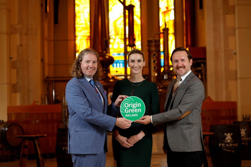 Pearse Lyons Distillery awarded prestigious Bord Bia Origin Green Gold ...